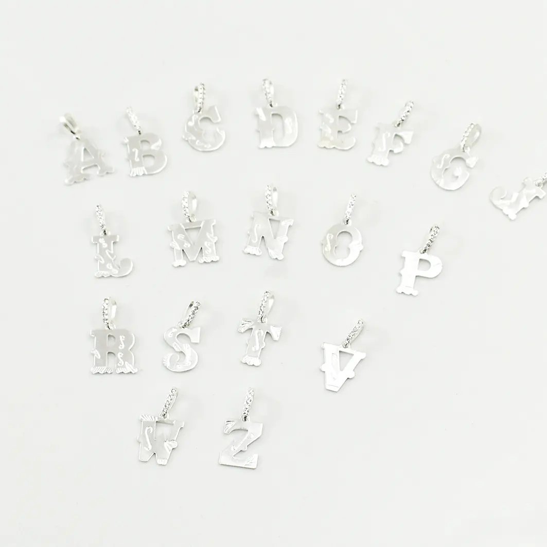 LETRAS CON DROP C MICRO PAVE PLATA 925 Maba Joyas letras-con-drop-c-micro-pave-plata-925-maba-joyas